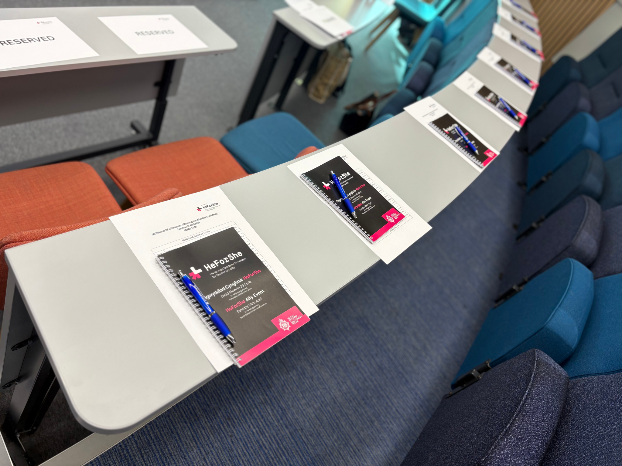 UK Policing HeForShe Event – Checking In and Building Consistency